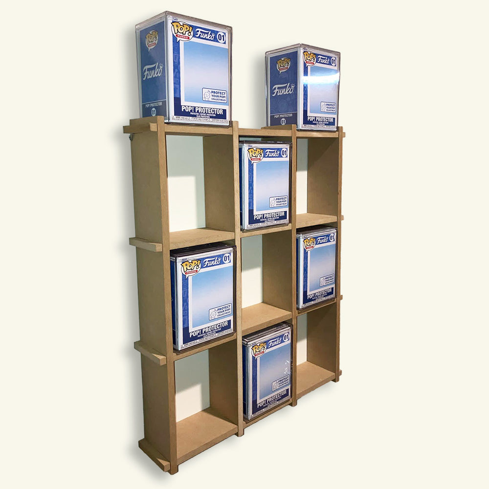 ULTRA MDF Wood Brown MK Kubbie Funko Pop Display Case (FREE Shipping ...